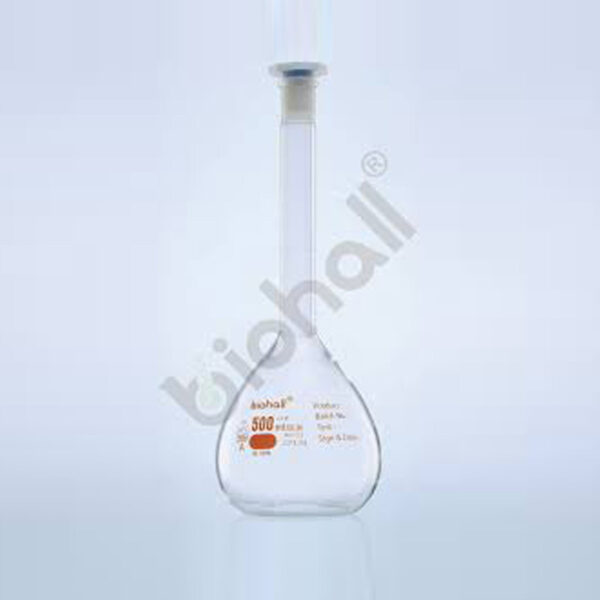 Fiola de Vidrio Aforada Clase “A” – BIOHALL – 3S Cientific